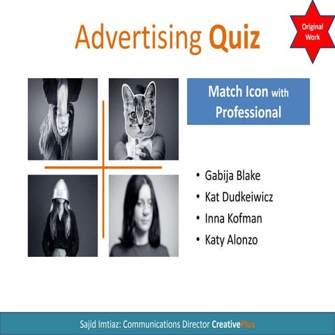 Advertising Quiz | PPTX