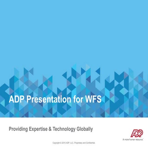 Adp presentation 15022016 wfs | PPTX