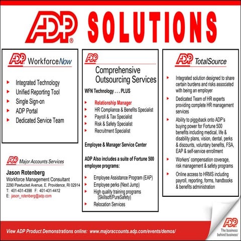 ADP Solutions | PPT