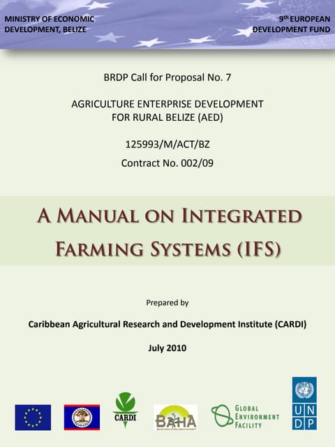 Integrated Farming System (IFS) | PPTX