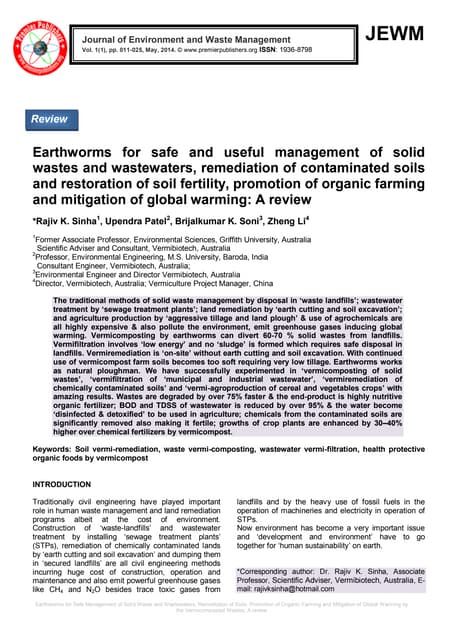EGU poster | PPTX | Gardening | Home & Garden
