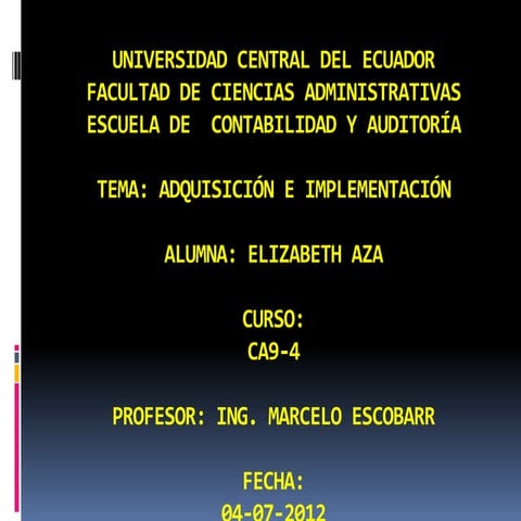 Tomberrito presentations