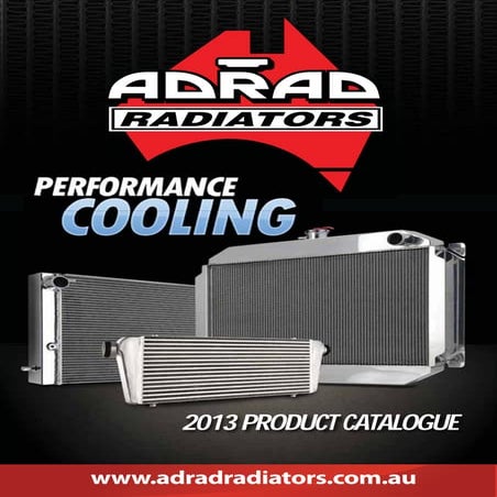 Adrad Performance Cooling 2013 Catalog | PDF