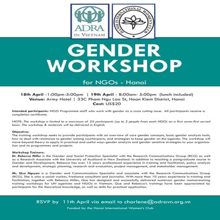 WOCAN Training Summary | PDF