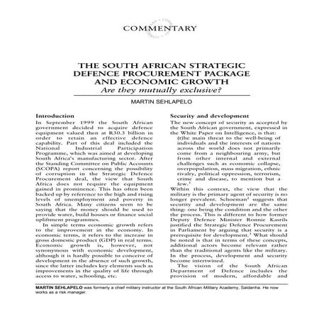 Understanding the Importance of Armed Defence Forces | PDF