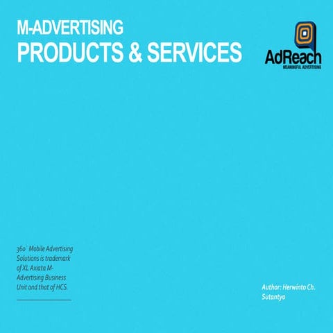 XL AdReach Mobile & Digital Advertising Inventories 2014 | PDF