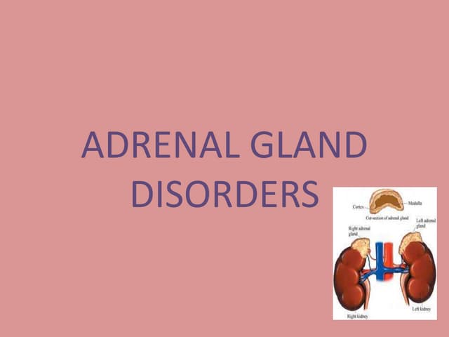 Addison's Disease ppt | PPTX