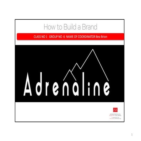 ADRENALINE PRESENTATION COMPILED | PPT