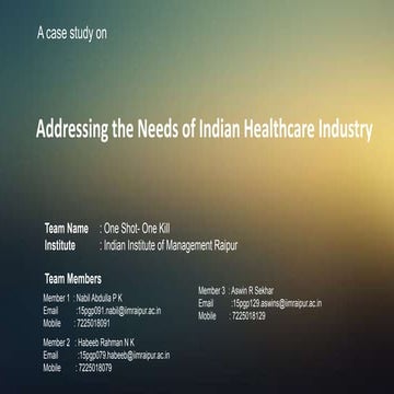 Understanding the Indian Healthcare System Today | PDF