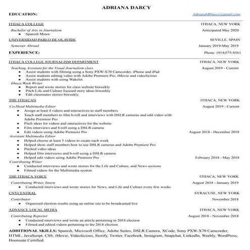 Updated resume pdf | PDF