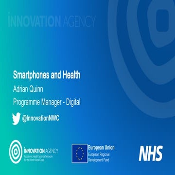 Adrian Quinn - Health Sector Business Breakfast: Health and smartphones ...