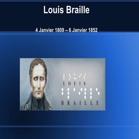 Louis braille | PPT