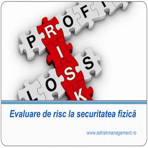 A&d risk management | PPTX