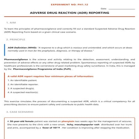 PH 1.13: Drug Interaction Assessment for MBBS Students | PDF