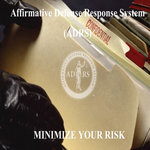 Affirmative Defense Response System (ADRS) | PPS