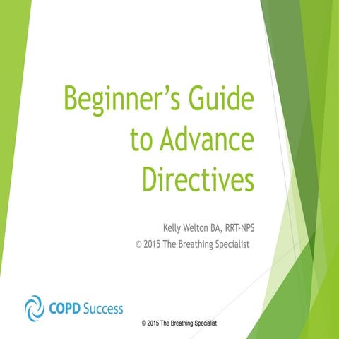 Advance Directives for Beginners | PPT