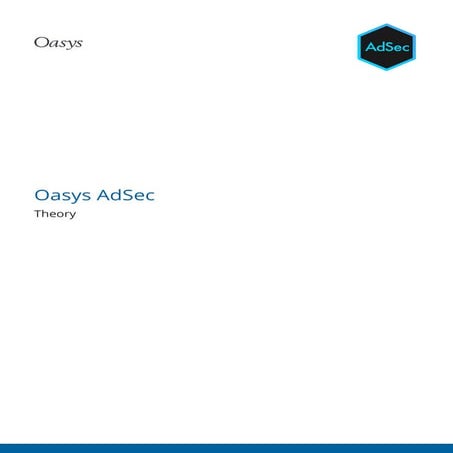 Adsec Theory Manual Oasys Software Eurocode Pdf