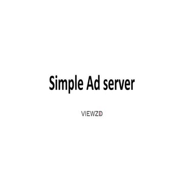Ad server service | PDF