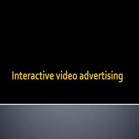 Ads Interactive | PPTX