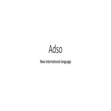 Adso update | PPTX