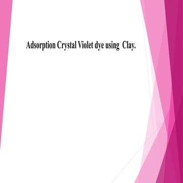 adsoption of crystal violet dye.pptx