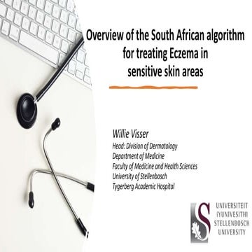 SA algorithm for eczema treatment Final | PPT