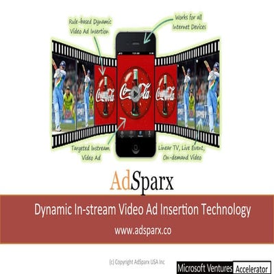 Introducing AdSparx Dynamic Ad Insertion Platform | PDF | Internet | Computing