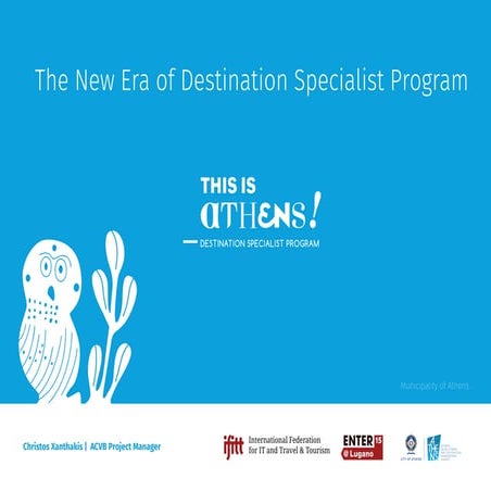 Athens Destination Specialist Program: The New Era of Destination ...