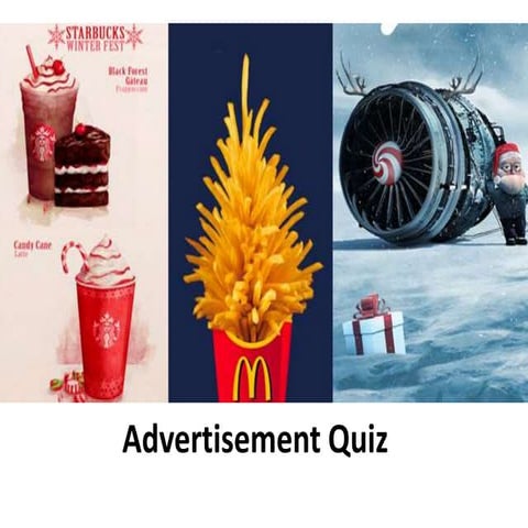 Advertisement Quiz - Manu Melwin Joy | PPTX