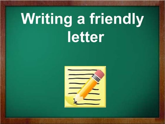 Parts of a letter | PPT
