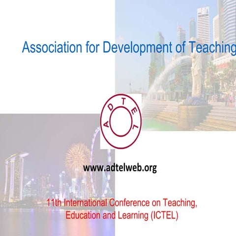 11th International Conference on Teaching, Education and Learning ...