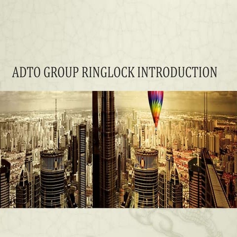 ADTO Ringlock System introduction and projects list | PDF