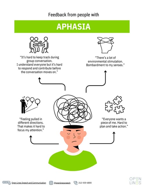 Adult Aphasia ICAP Caregiver Strategies for Group Activity | PDF