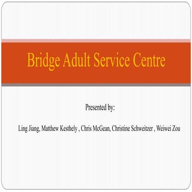 Bridge Adult Case | PPTX