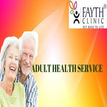 Adult health service | PPT