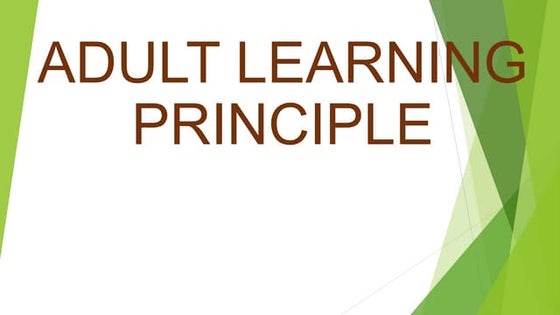 Learning styles and its application in designing training programs | PPT