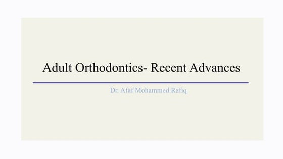 Introduction to operative dentistry | PPT