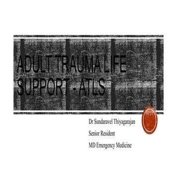 Initial Assessment and Management for Trauma | PPTX