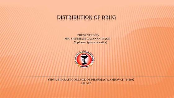 Physiological barriers to diffusion of drugs | PPT