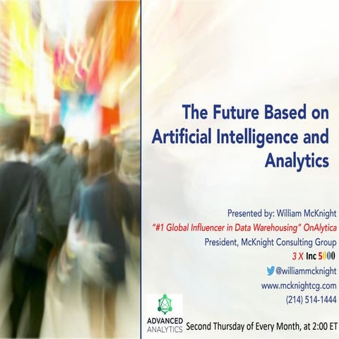 The Future Based on AI and Analytics | PDF
