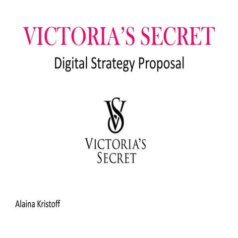Victoria's Secret Digital Marketing Strategy | PDF