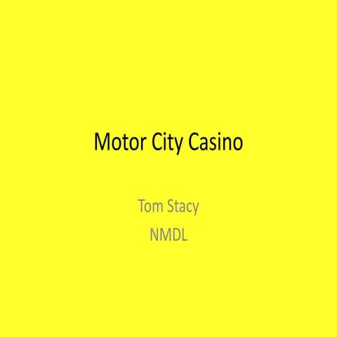 MotorCity Casino - Social Media Strategy by Erica Donerson | PDF