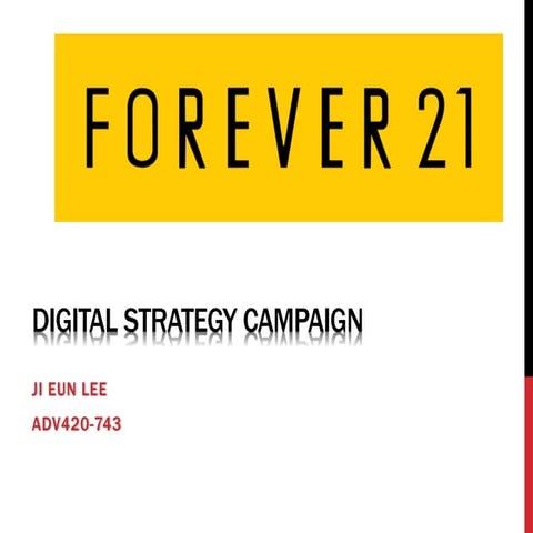 Ji Eun Lee - ADV420 final presentation | PPTX