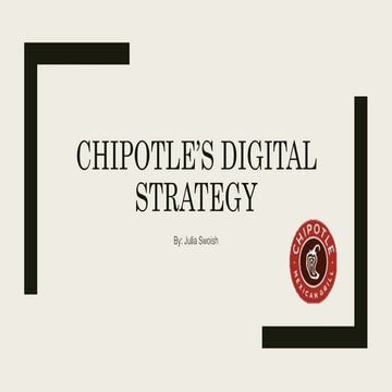 Chipotle Final Presentation | PPTX