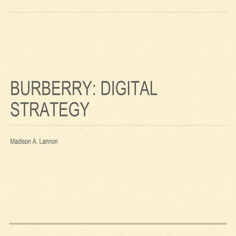 Burberry - Kisses Campaign - Burberry launched a campaign by partnering ...