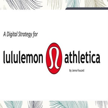 Lulu lemon final | PPTX