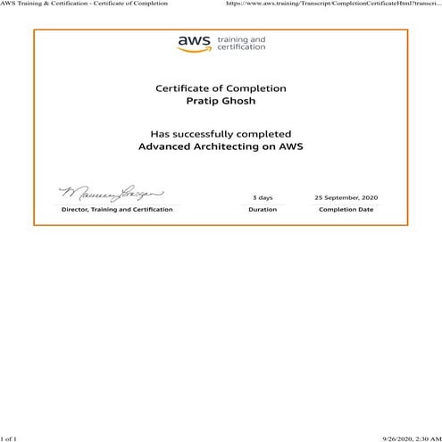 Advanced Architecting on AWS | PDF