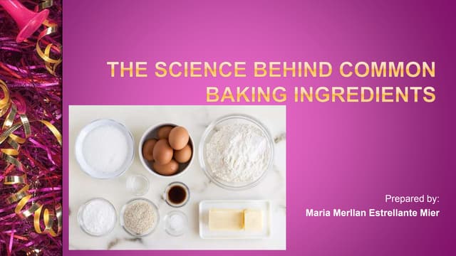 The History of baking | PPTX