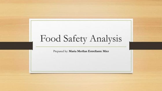 KITCHEN SAFETY PRESENTATION | PPT
