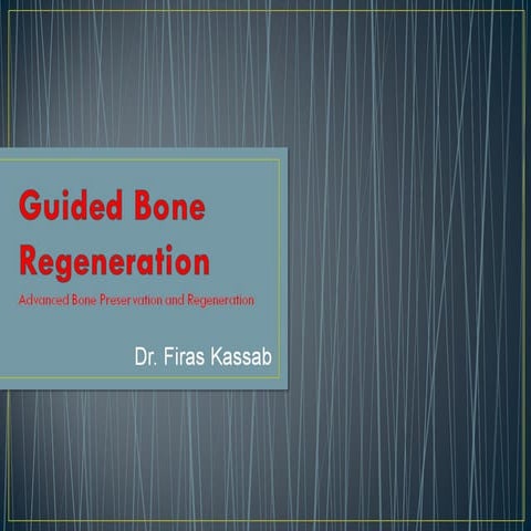 Advance bone preservation and regeneration | PDF